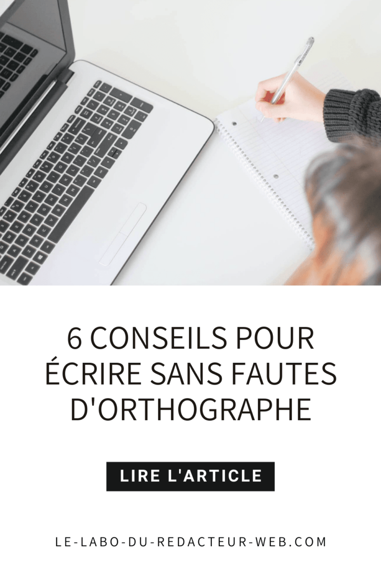 Comment écrire sans fautes d'orthographe : 6 conseils
