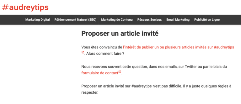 Comment écrire un article invité : le tuto complet